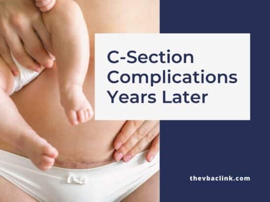 Possible C Section Complications Years Later | The VBAC Link